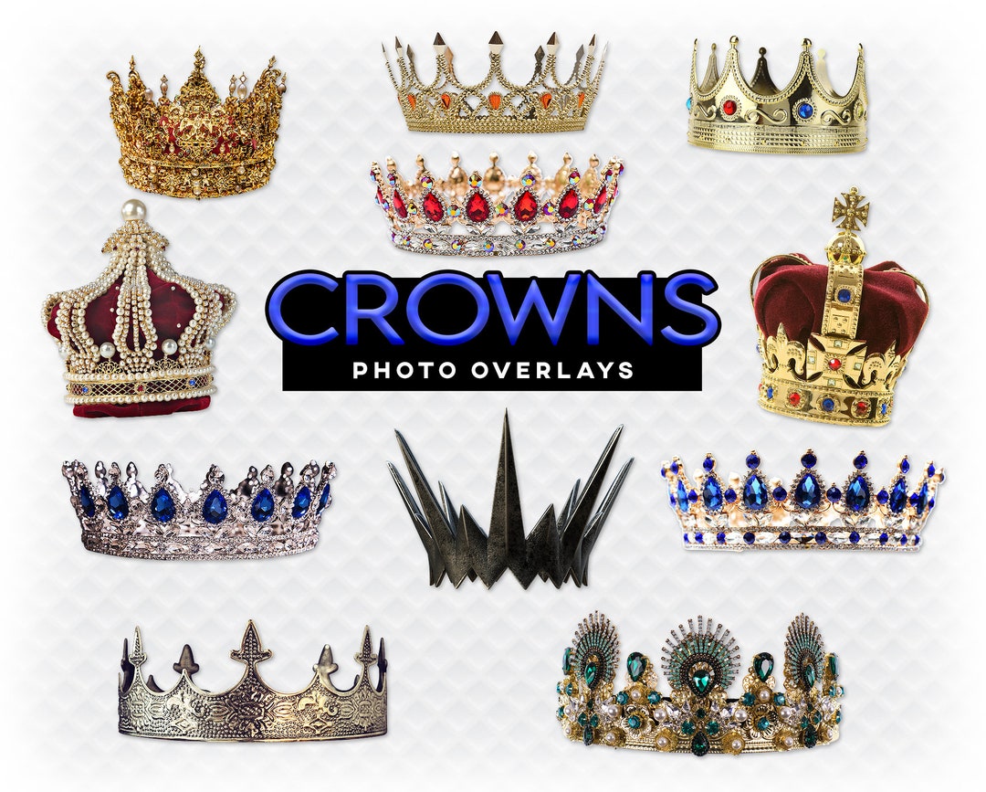 Crowns King Crown Overlay Photoshop Overlays for Photographers ...