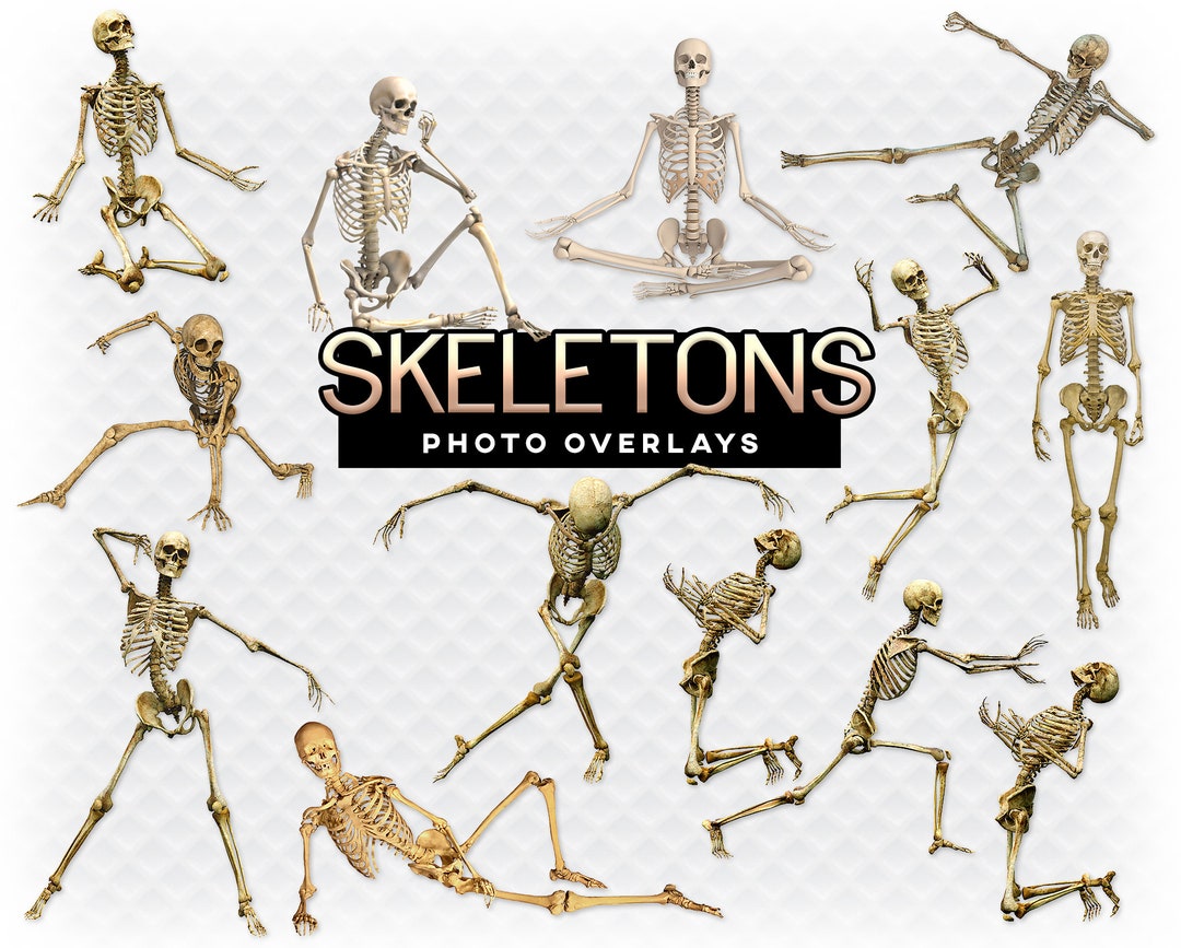 Skeleton Overlay Photoshop Overlays for Photoshop. Composite Ready ...