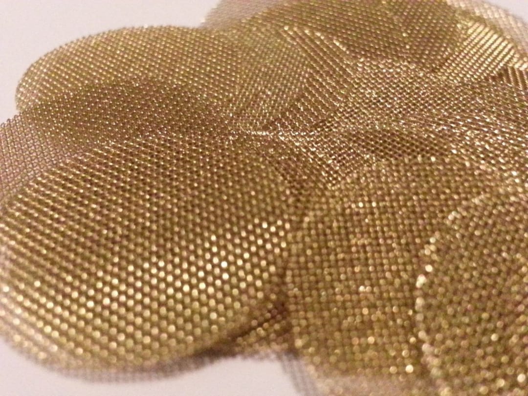 24 Large 1 Brass Pipe Screens for Shellpipes Shell Pipe Seashell Pipe ...