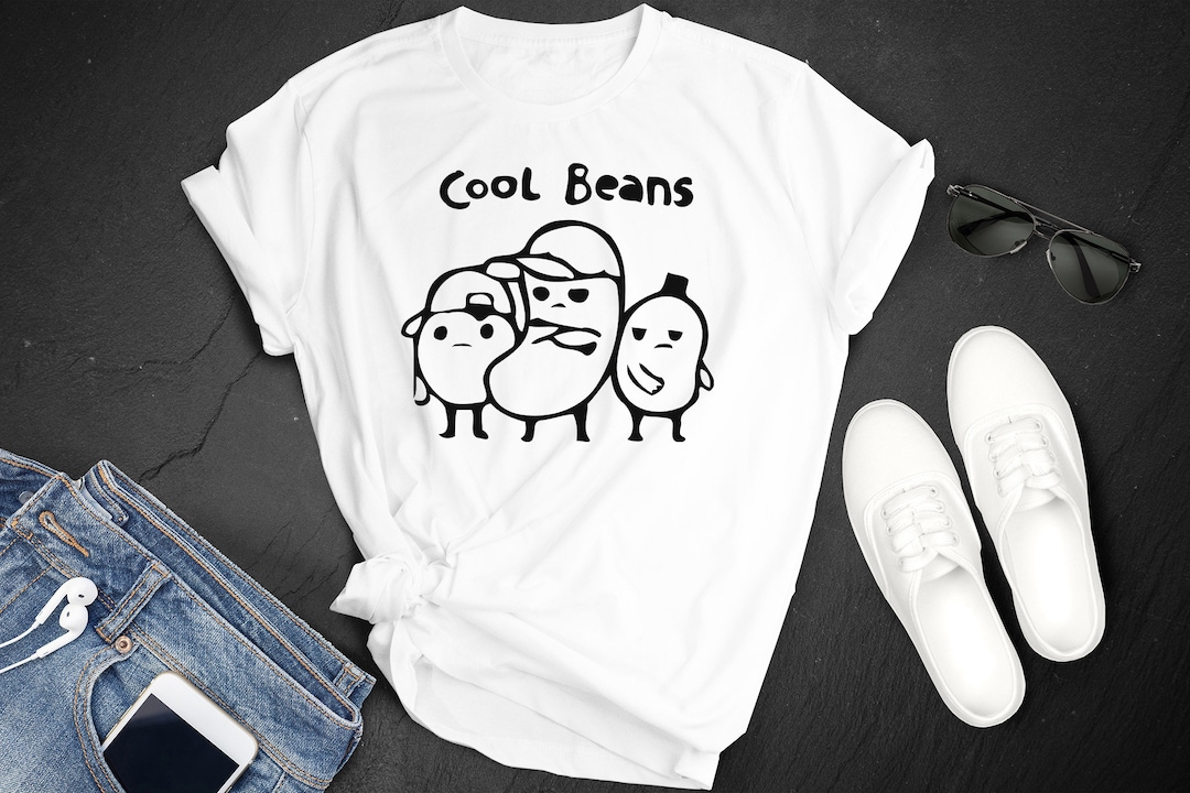 National Eat Your Beans Day Cool Beans Food Funny Humor Premium Short ...