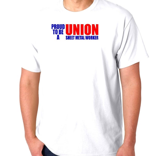 Union Sheet Metal Worker T Shirt - Etsy