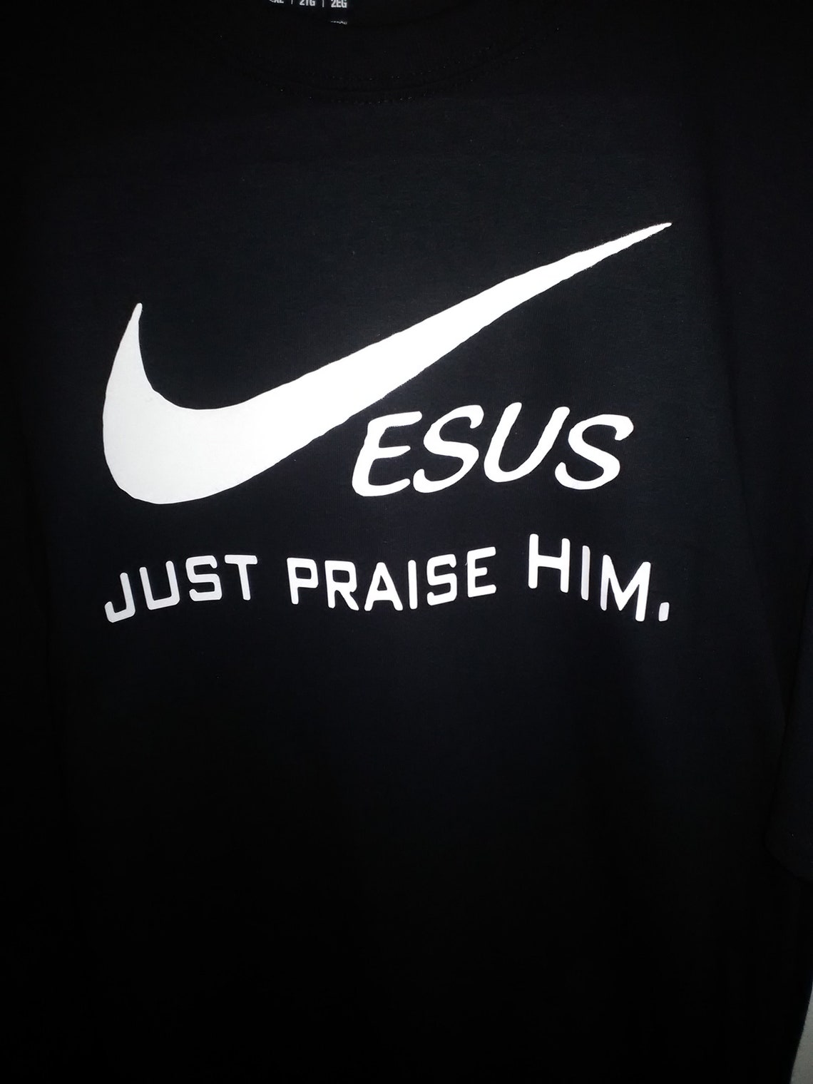 New Jesus Just Praise Him Christian Religious Custom Tee Shirt T-shirt ...