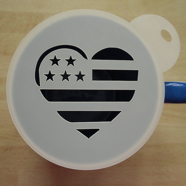 American Flag Tattoo Stencil - Etsy