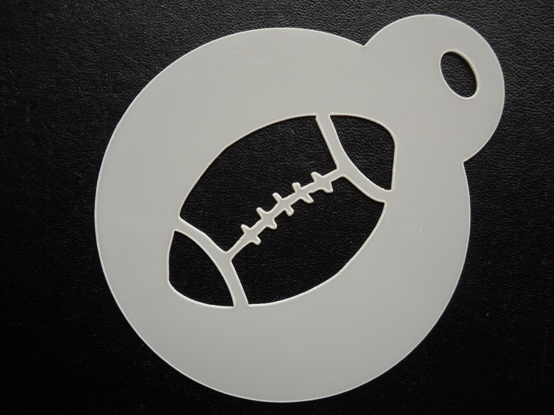 Unique Bespoke New 60mm Rugby Ball Cookie, Craft & Face Painting ...