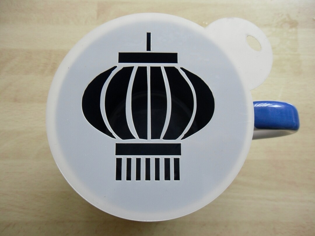 Unique Bespoke New 100mm Lantern Craft and Coffee Stencil - Etsy