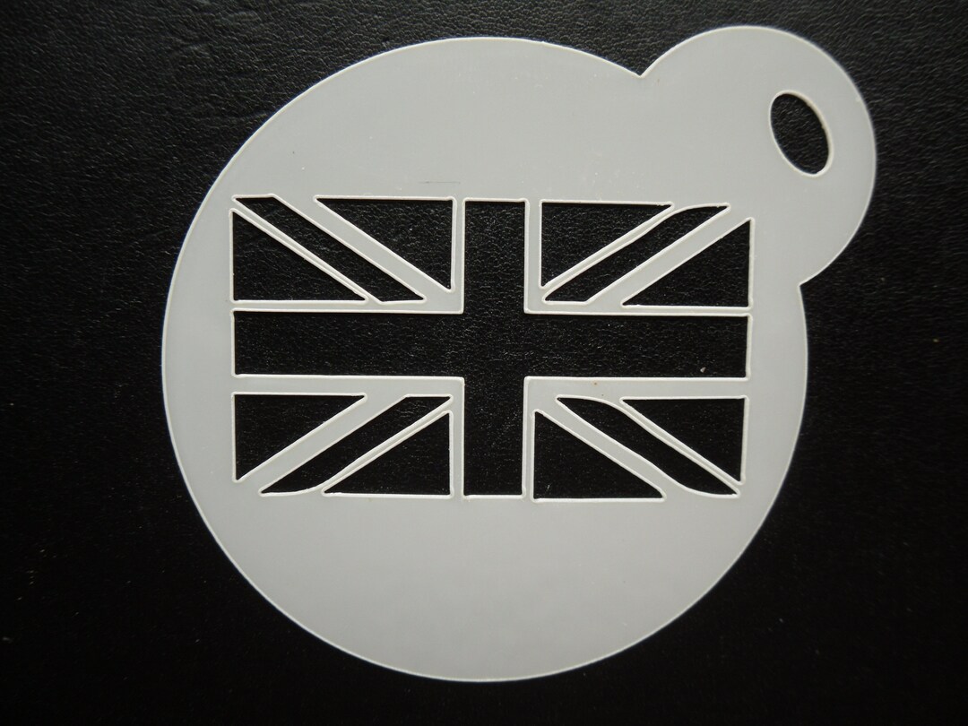 Unique Bespoke New 60mm Union Jack Cookie, Craft & Face Painting ...
