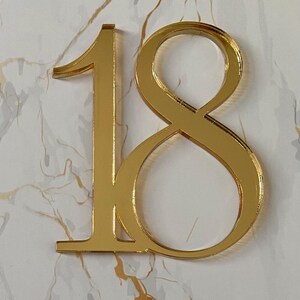 Number 18 Cake Charm - Etsy