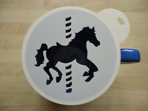 Carousel Horse Stencil