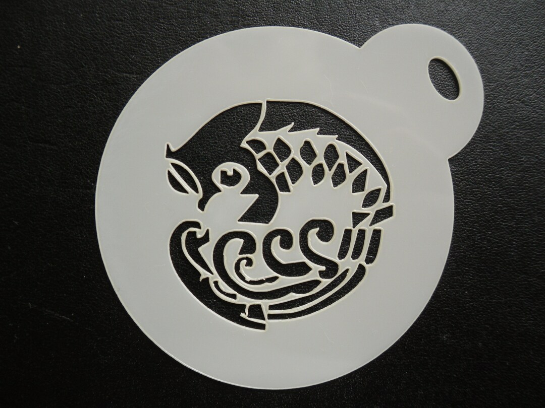 Unique Bespoke New 60mm Carp Cookie, Craft & Face Painting Stencil - Etsy