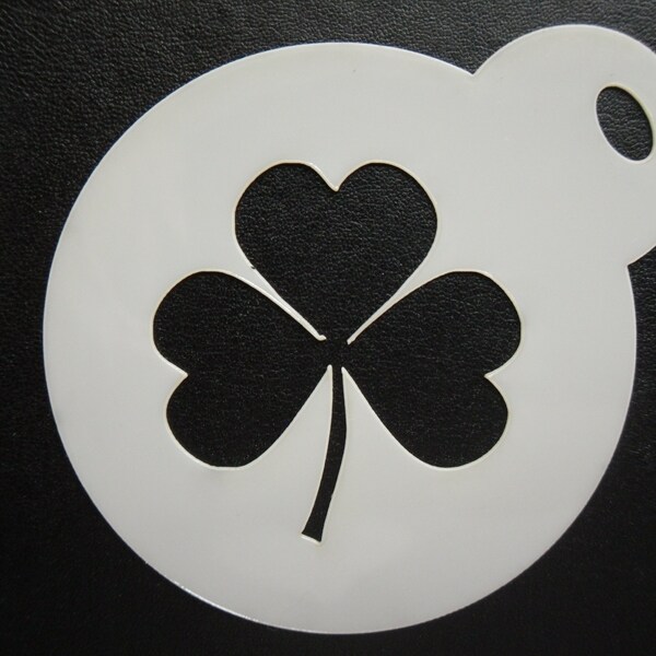 Shamrock Face Painting Stencil - Etsy