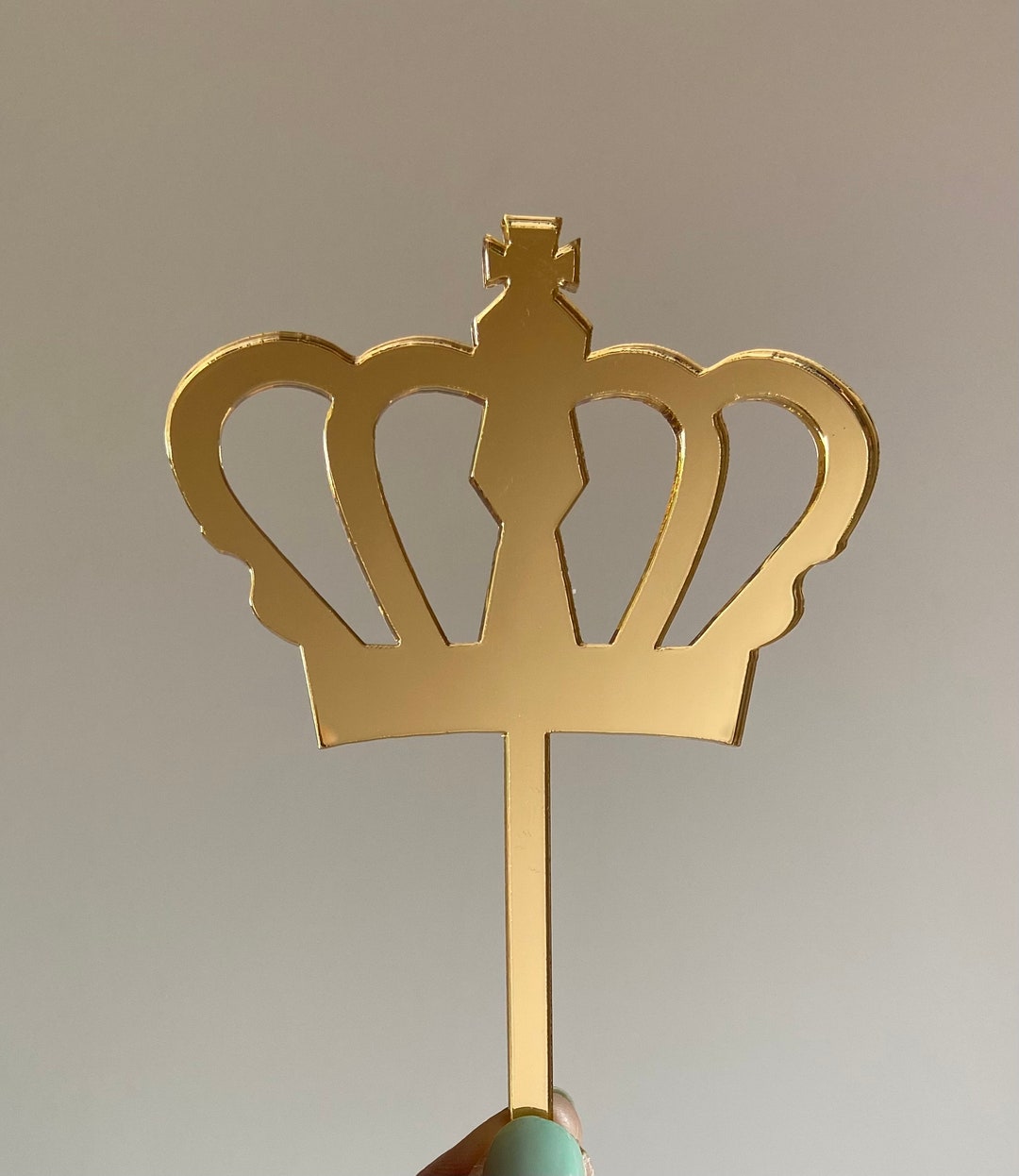 Crown Cake Topper, Cake Decorations, Crown Theme Cake Toppers - Etsy