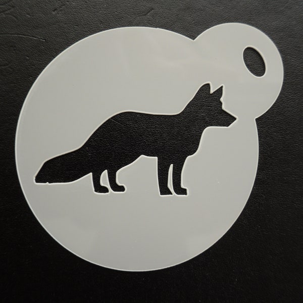 Fox Stencil - Etsy