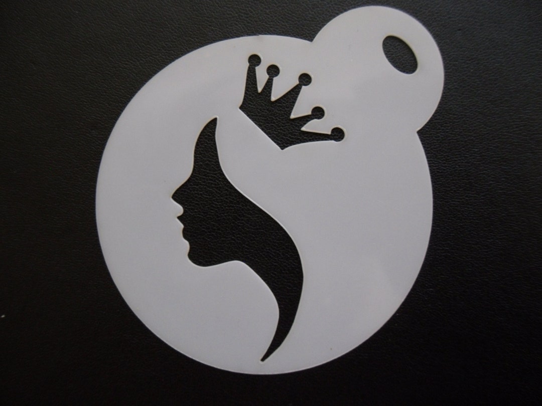 Unique Bespoke New 60mm Princess Profile Cookie, Craft & Face Painting ...