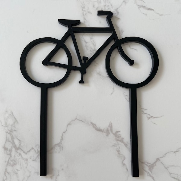 Bicycle Cake Topper - Etsy Australia