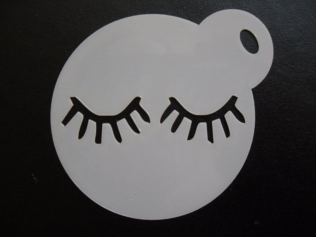 Unique Bespoke New 60mm Eyelashes Doll Cookie, Craft & Face Painting ...
