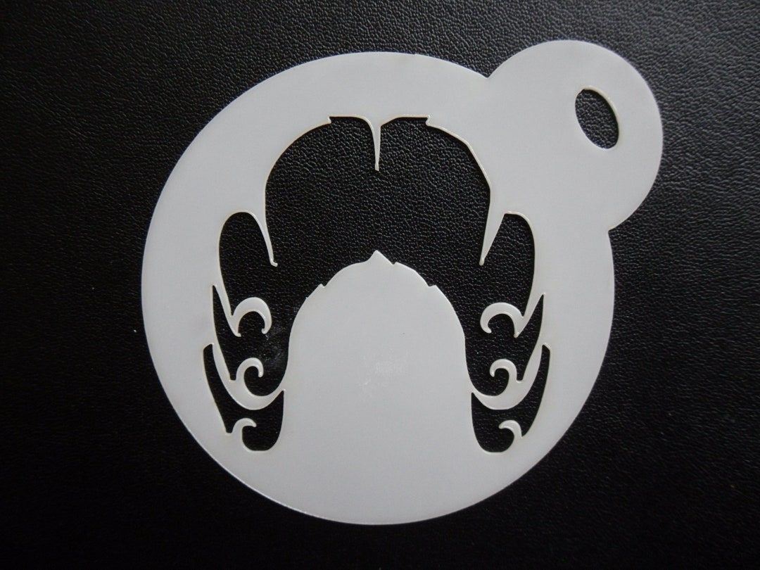Unique Bespoke New 60mm Wig Barrister Cookie, Craft & Face Painting ...