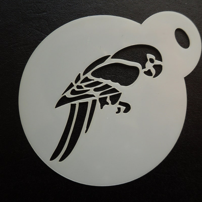 Parrot Stencil - Etsy