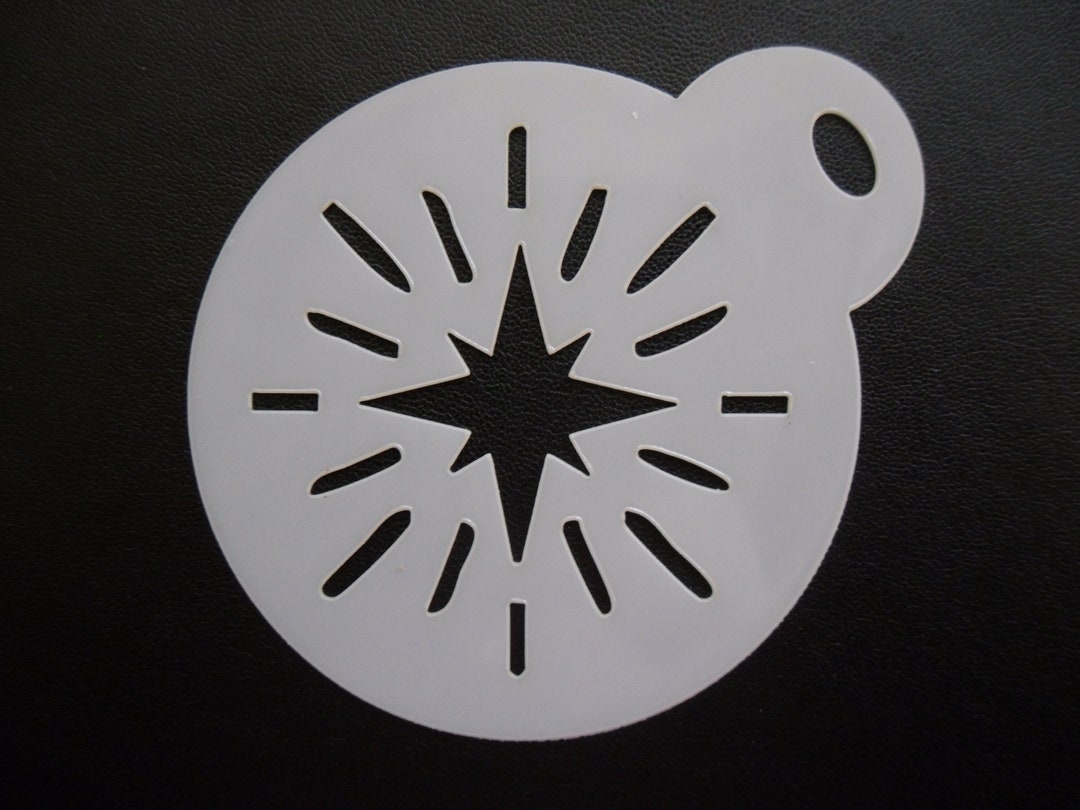 Unique Bespoke New 60mm Star Shine Cookie, Craft & Face Painting ...