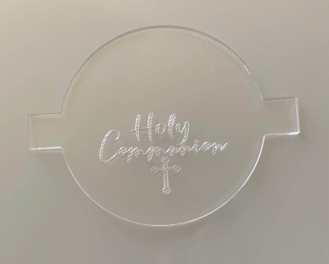 Holy Communion Personalised Debosser, Fondant Stamp, Cake Decorating ...
