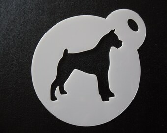 Boxer stencil | Etsy