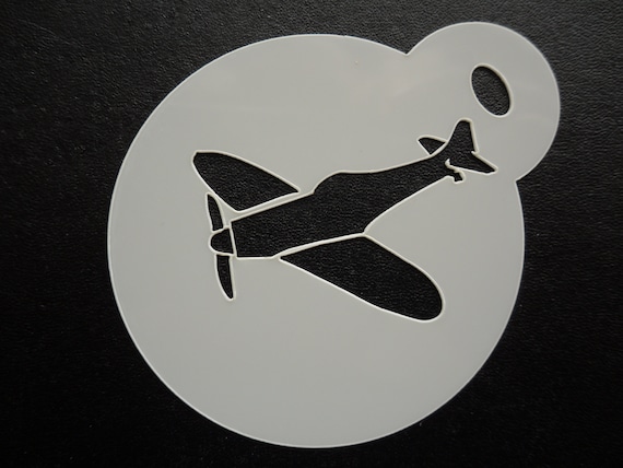 Spitfire Logo Stencil