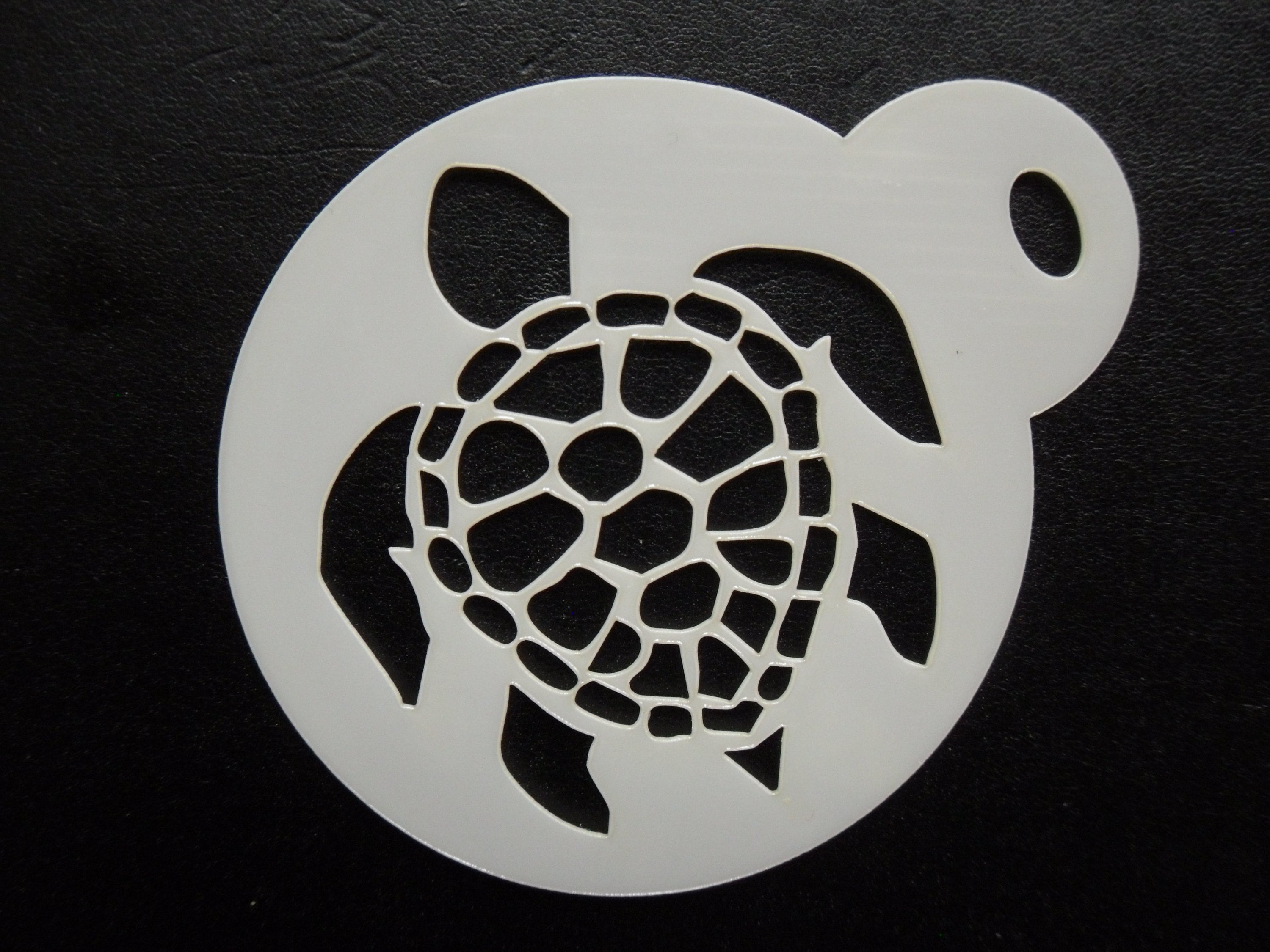 Unique bespoke new 60mm turtle shell cookie craft & face | Etsy