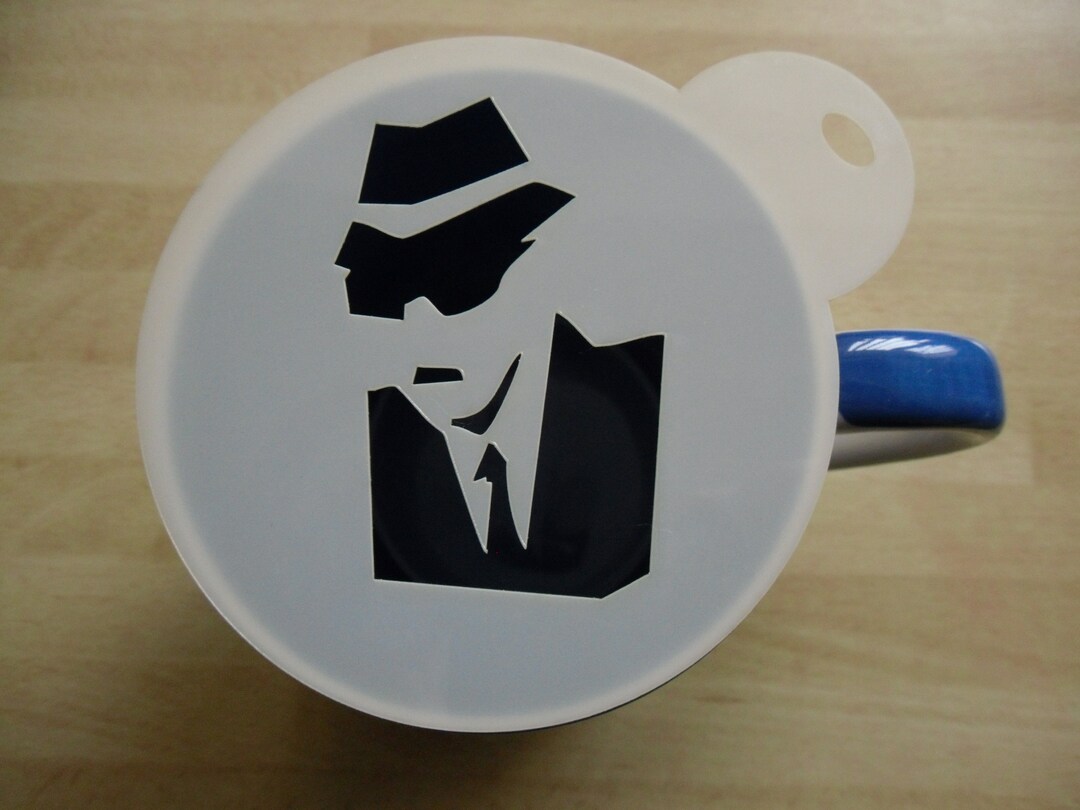 Unique Bespoke New 100mm Ska Man Craft and Coffee Stencil - Etsy