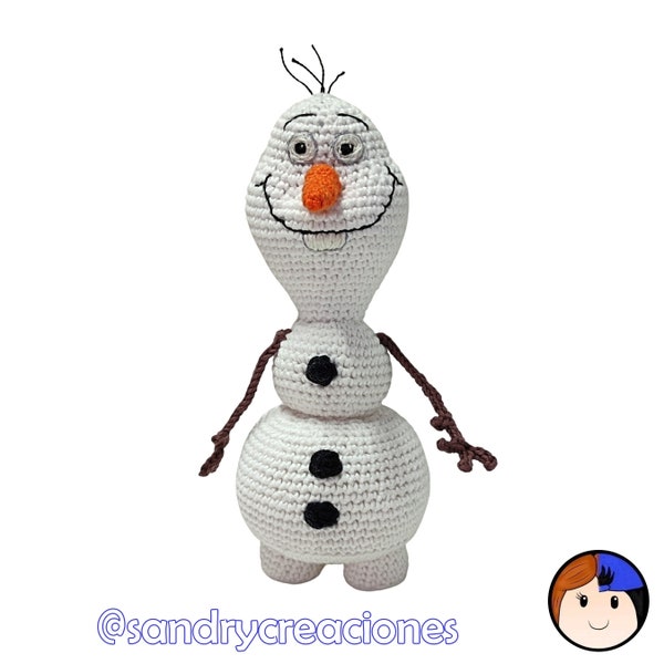 Crochet Olaf Pattern - Etsy