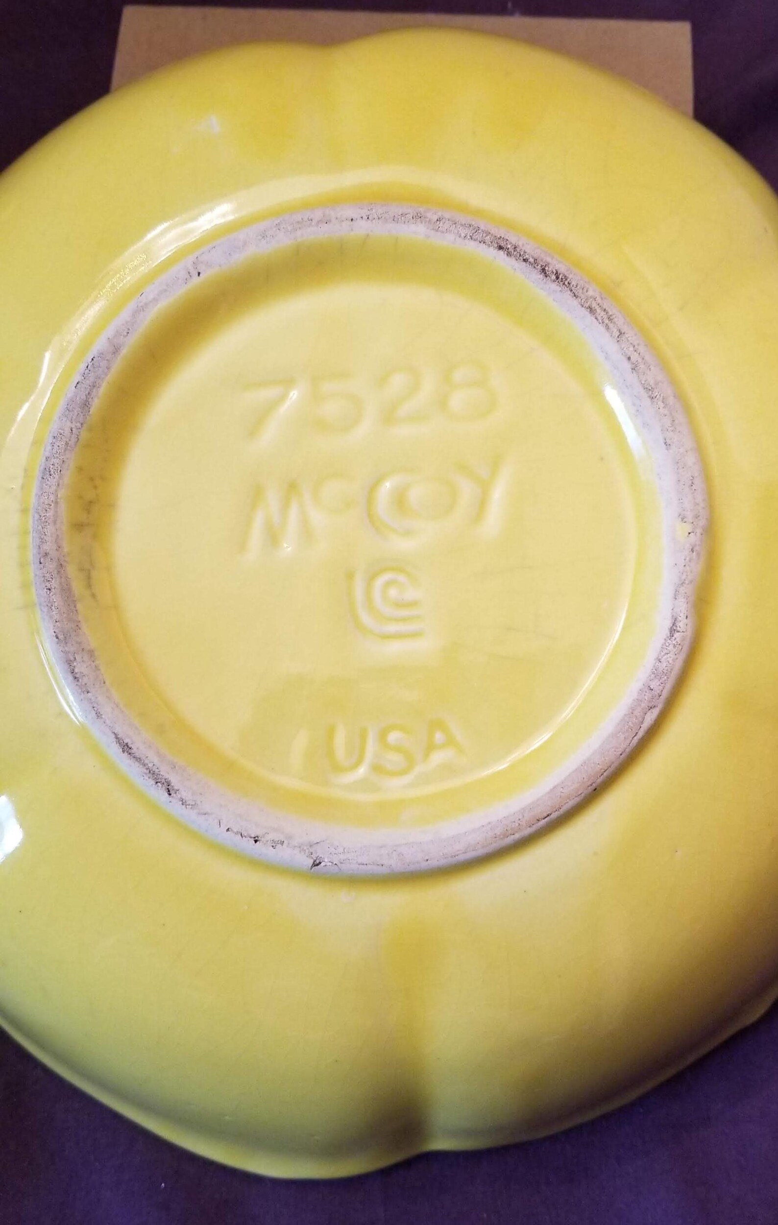 Mccoy #7528 Yellow Pitcher and Bowl - Etsy