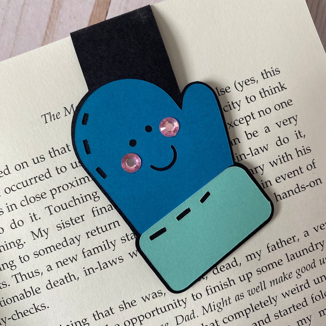 Winter Mitten Magnetic Bookmark for Planner or Book Page Markers - Etsy