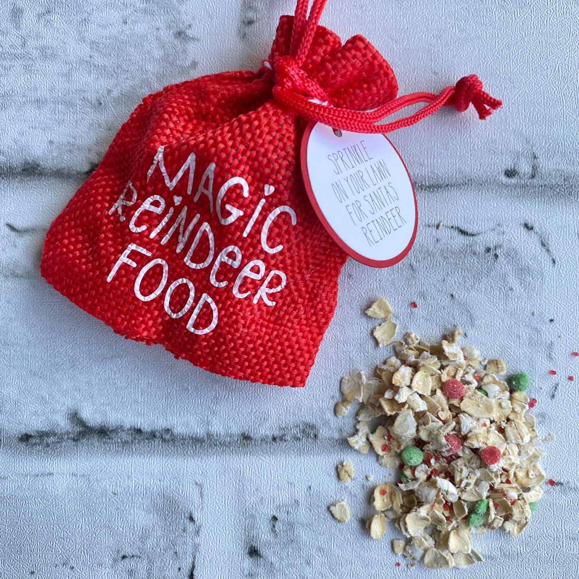 Magic Reindeer Food, Christmas, Kid's Activity, Oats and Sprinkles ...