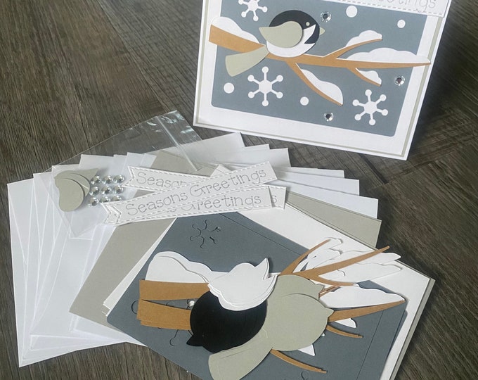 Card Making Kit, Winter Seasons Greetings, Christmas, Kids Crafts, DIY ...