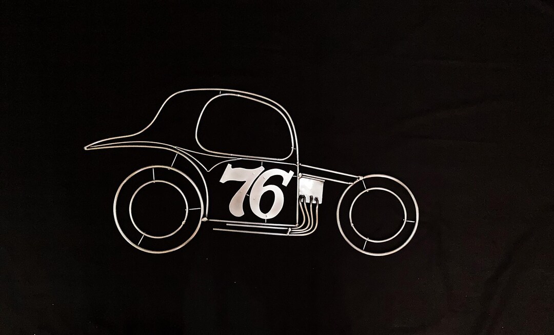 Modified Race Car Gerald Chamberlain Bullock 76 - Etsy