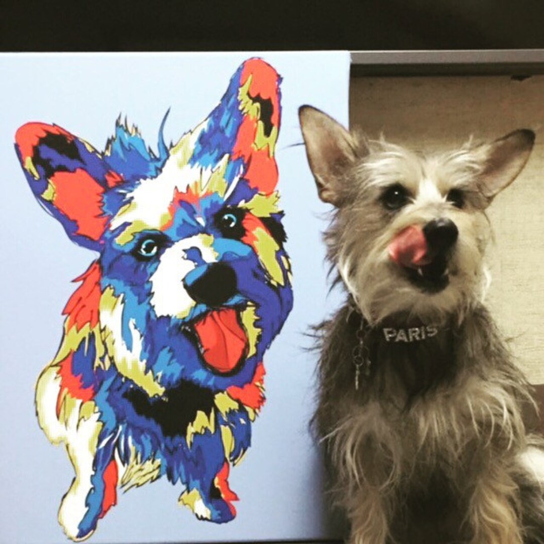 Custom Pop Art Prints of Your Pets! - Etsy