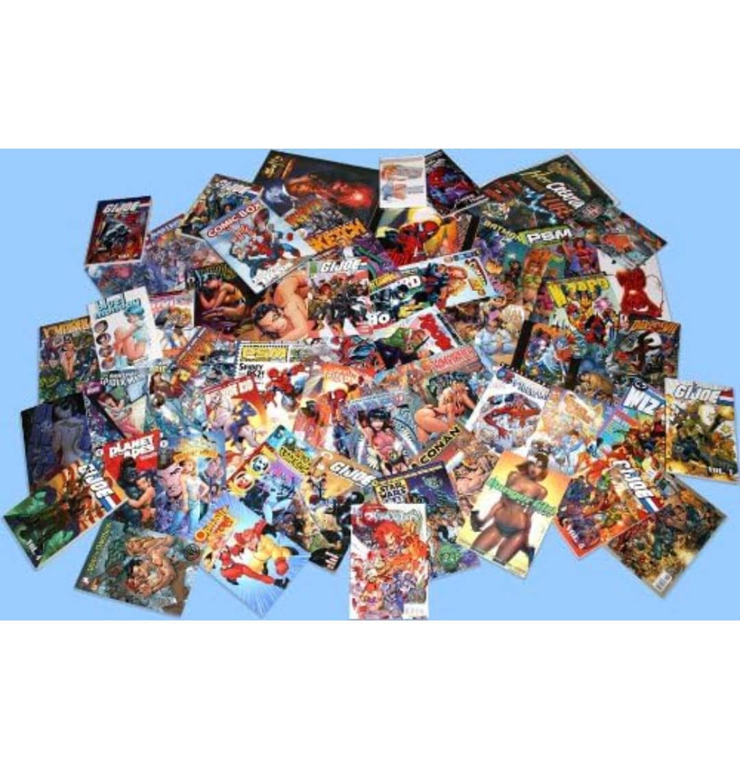 Comic Book Grab Bag- 100 Comics- Mostly 1990s Era - Etsy