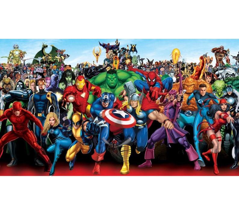 Comic Book Grab Bag- 100 Comics- Mostly 1990s Era - Etsy