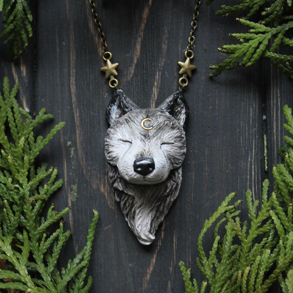 Wolf Jewelry - Etsy