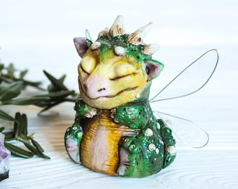 Baby Dragon Figurine - Etsy