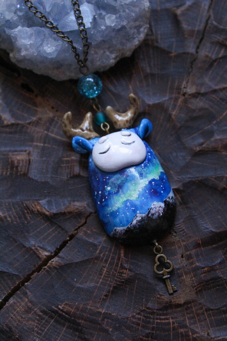 Northern Lights Jewelry Northern Lights Spirit Charm Fantasy | Etsy