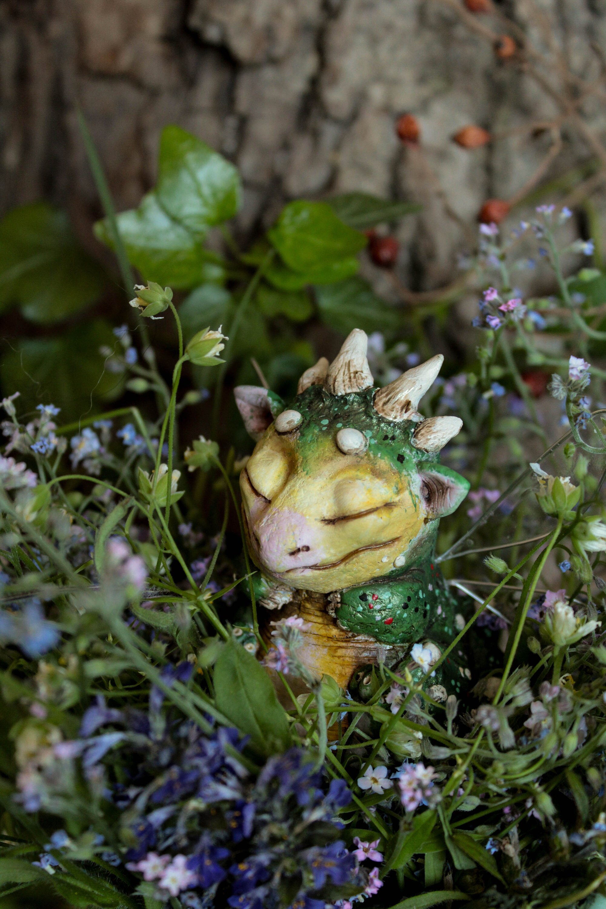 Baby Dragon Figurine Dragon Miniature Fantasy Dragon | Etsy