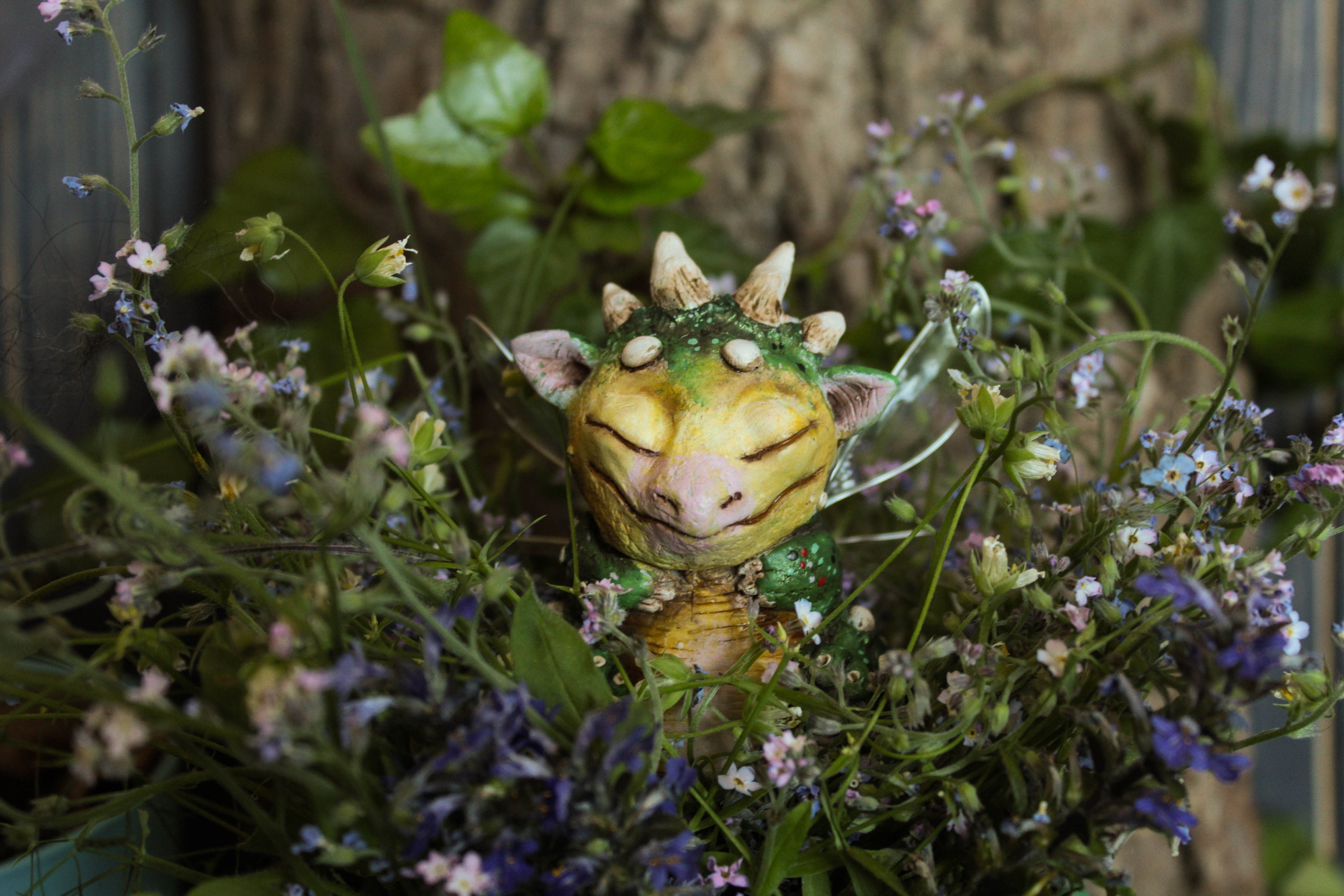 Baby Dragon Figurine Dragon Miniature Fantasy Dragon | Etsy