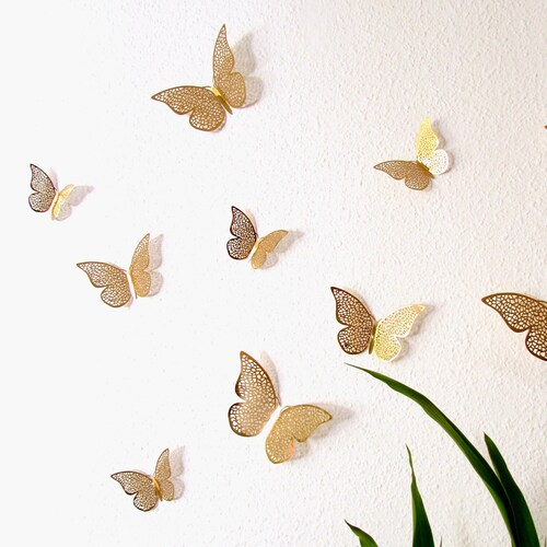 Home Decor. Wall Decor. Wire Art. 2 Small Butterflies - Etsy