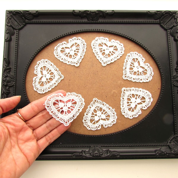 Heart Lace Trim - Etsy