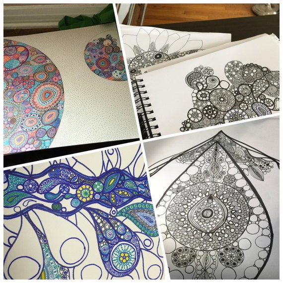 Custom Drawings Commissioned by the Artist | Etsy