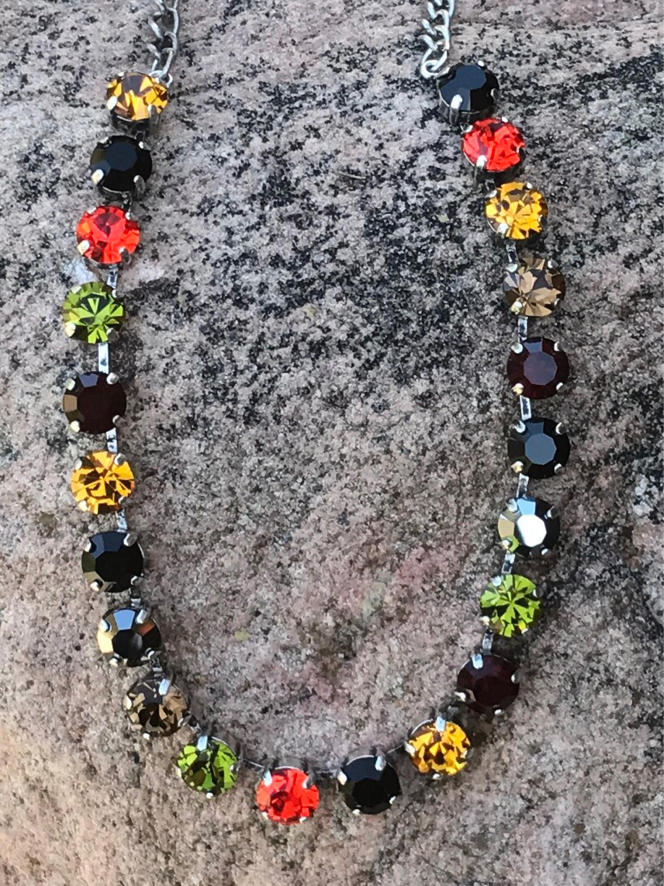 Necklace Bracelet or Earrings Featuring Beautiful Fall Colors | Etsy