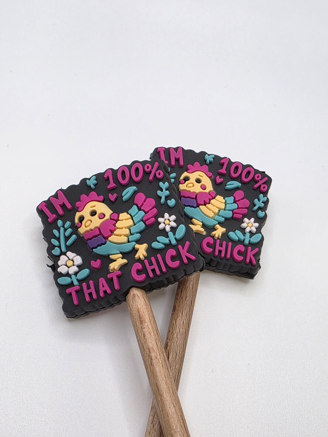 Meme -knitting Needle Minders / Stitch Stoppers / Silicone Bead ...