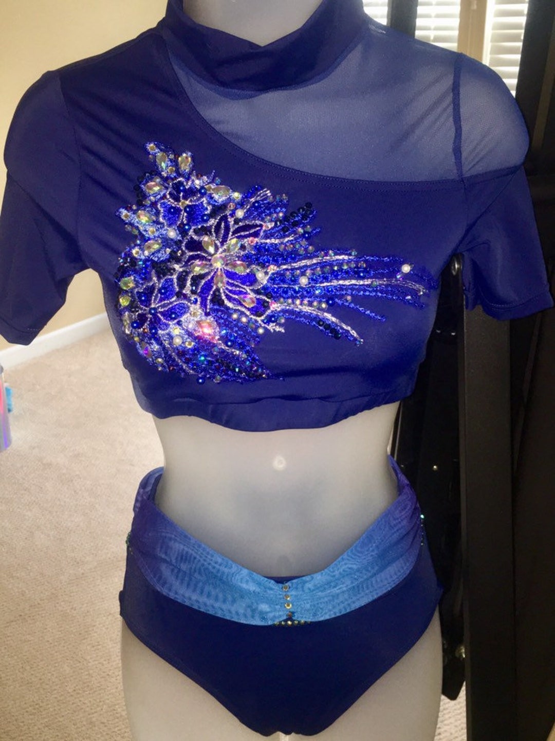 Blue Two-piece, Child Large - Etsy