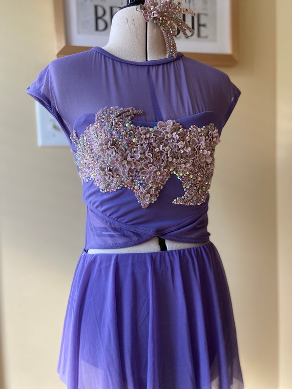 Periwinkle Dress With Cutouts Adult Medium | Etsy