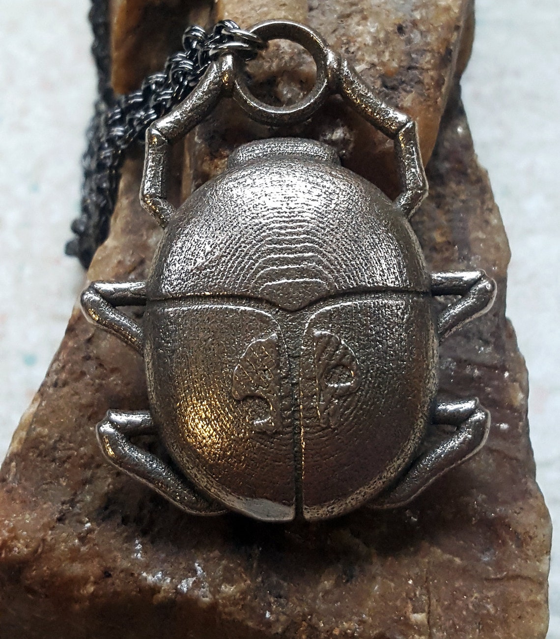 Death Scarab Pendant - Etsy