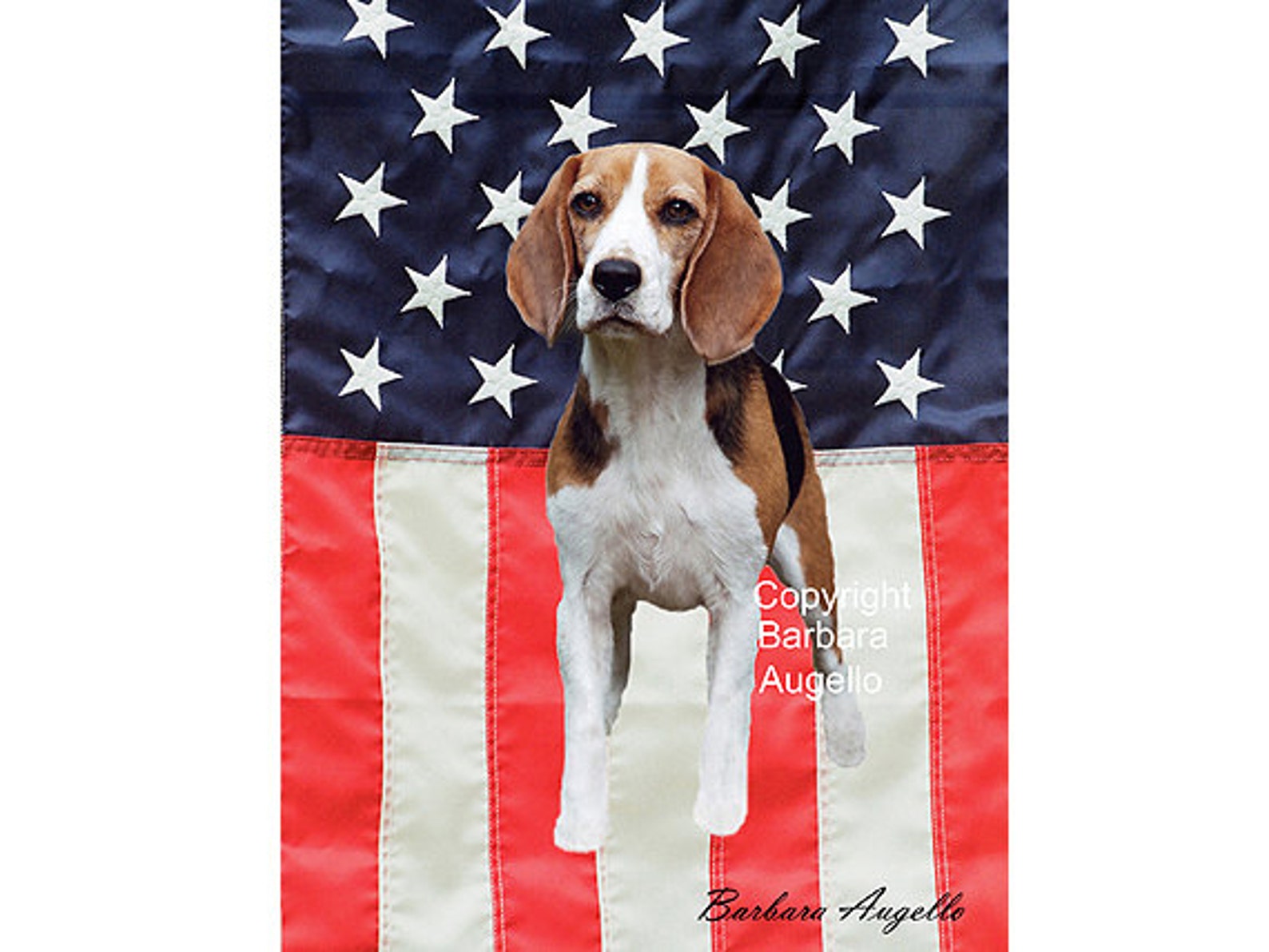 Beagle Flag, Beagle Gift, Beagle Patriotic Flag, Beagle Art, Beagle - Etsy